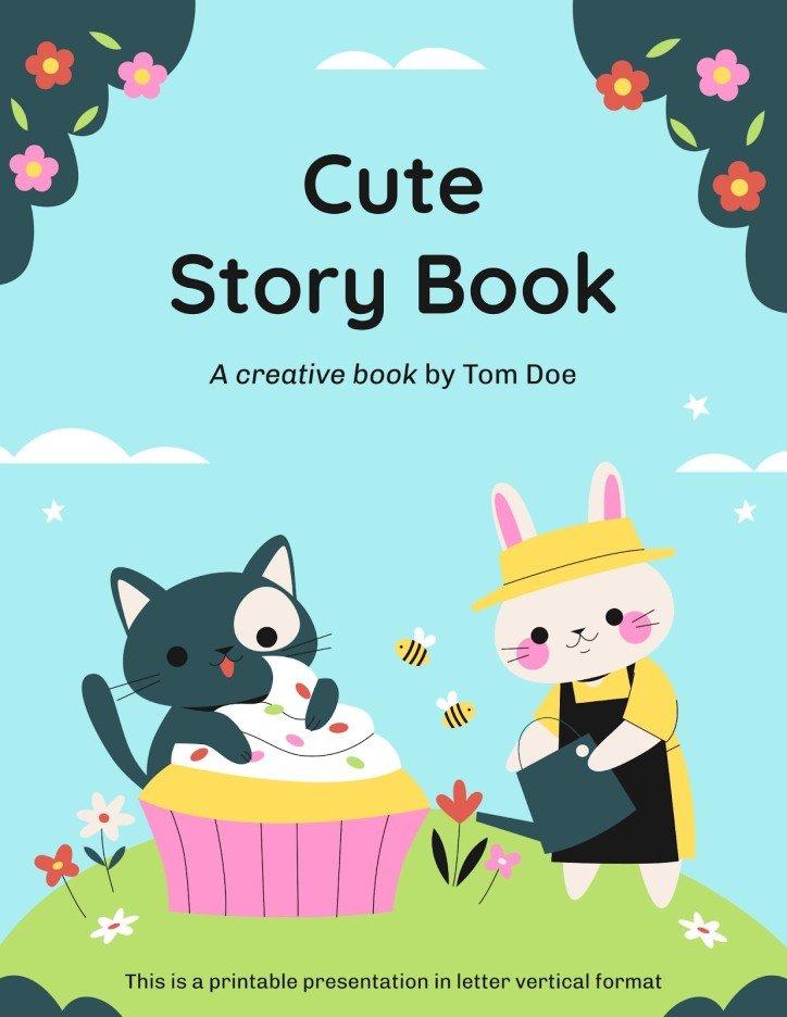 Free Google Slides and PPT templates with storybook structure