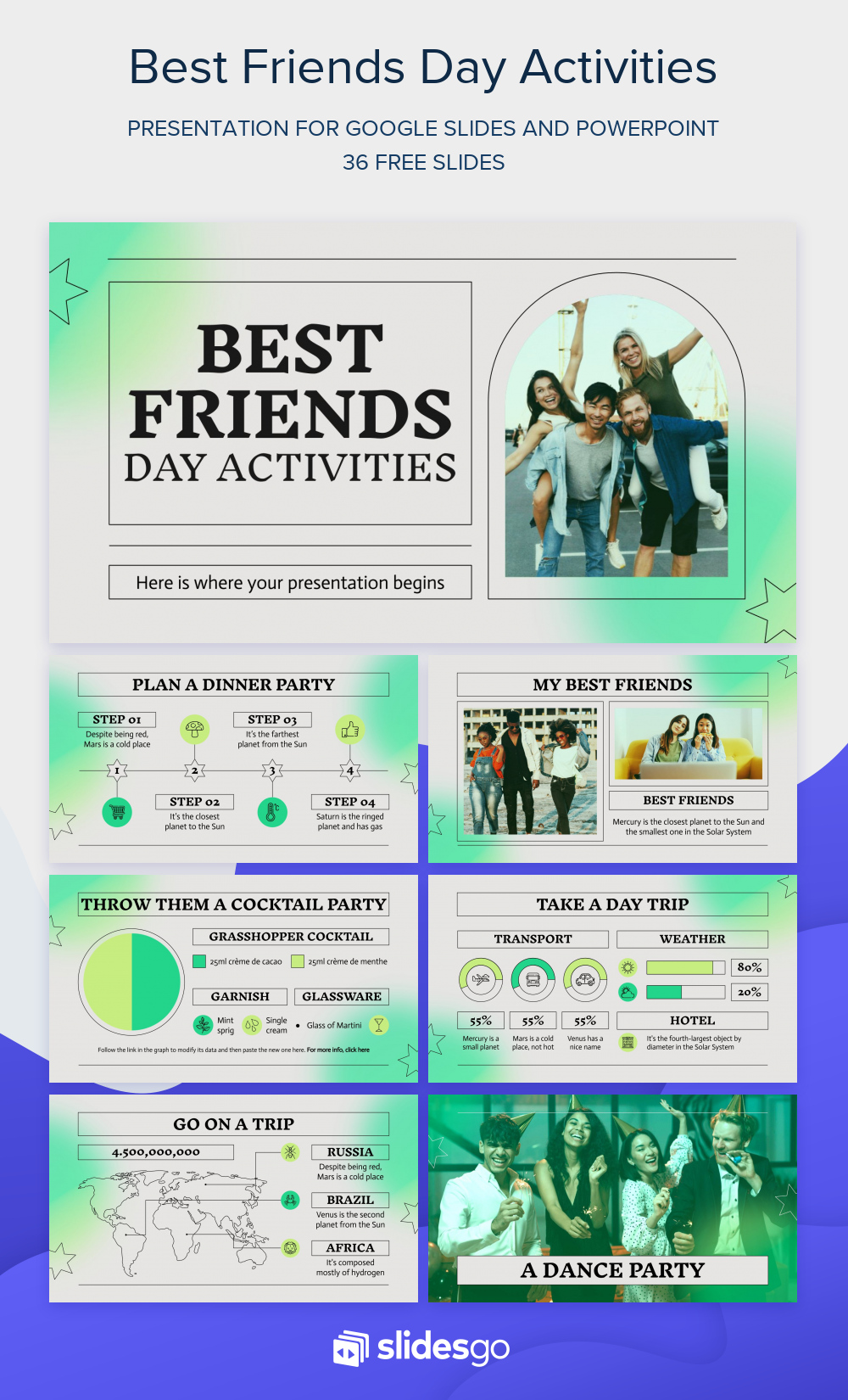 Best Friends Day Activities | Google Slides and PowerPoint