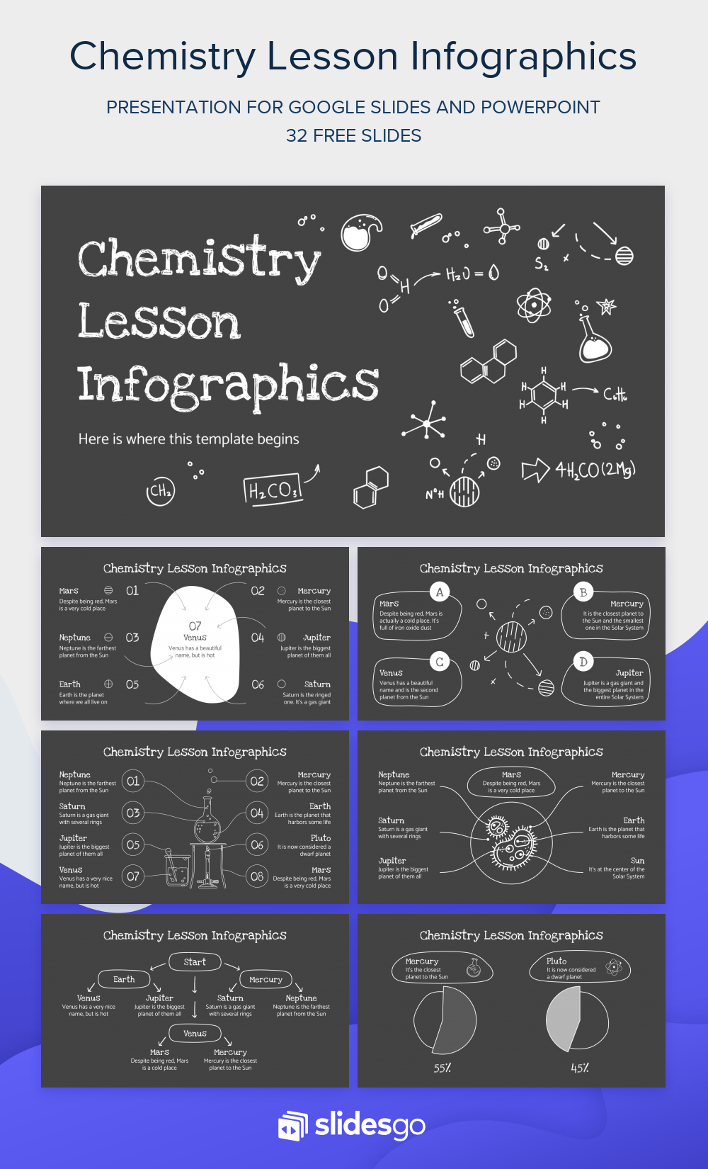 Chemistry Lesson Infographics | Google Slides & PowerPoint