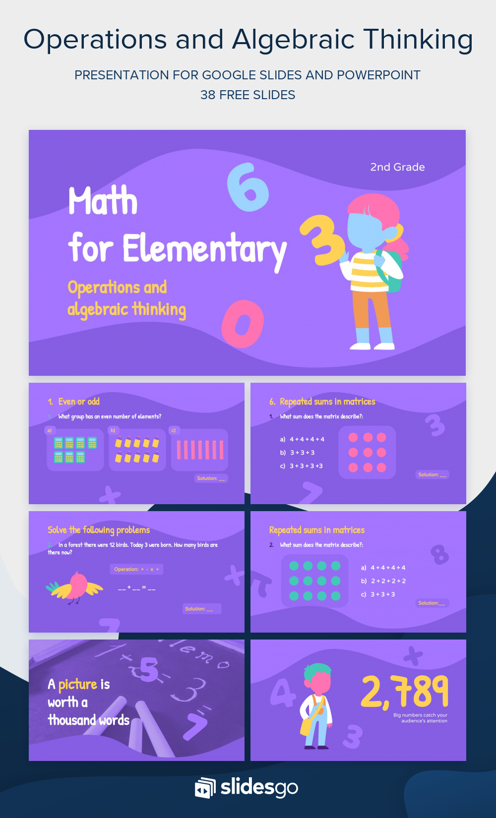 Operations and Algebraic Thinking | Google Slides & PPT