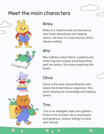 Cute Story Book Presentation