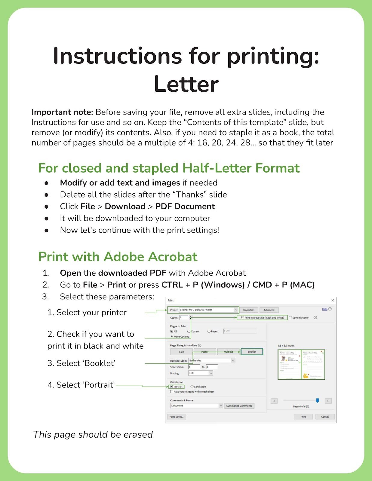 Cursive Handwriting Practice Handout Template