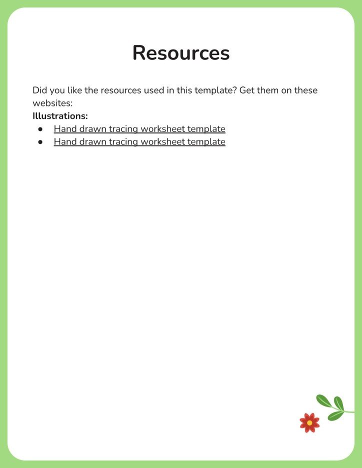 Cursive Handwriting Practice Handout Template