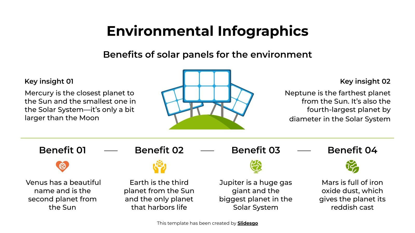 Environmental Infographics Template