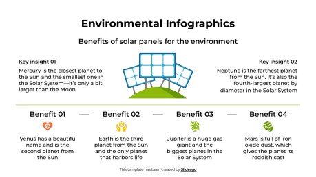 Environmental Infographics Template