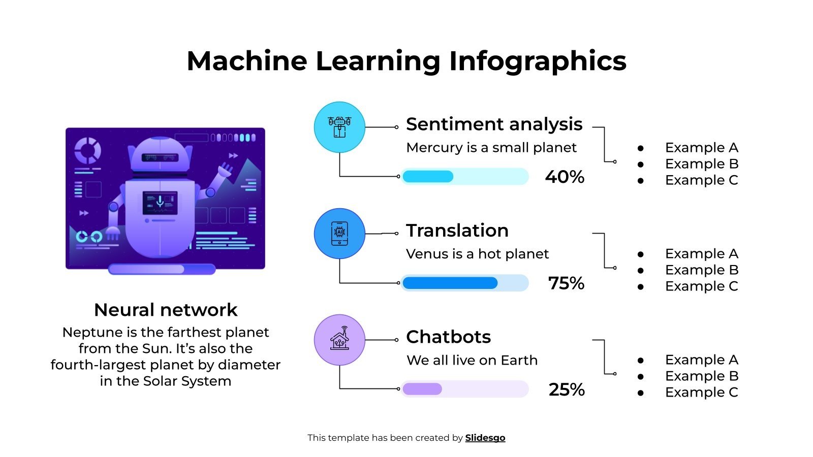 Machine Learning Infographics Template