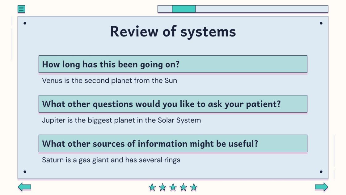 Interactive Clinical Cases Scenarios | Google Slides & PPT