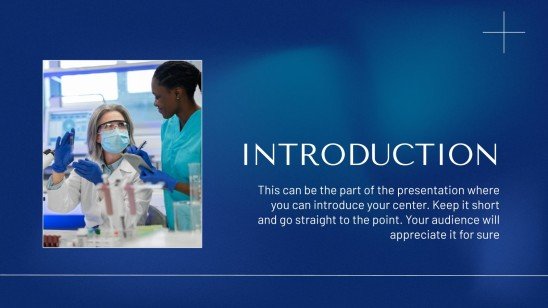 Centro de experimentación médica y científica | Google Slides