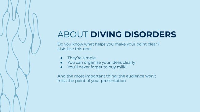 Diving Disorders: Decompression Sickness | Google Slides & PPT