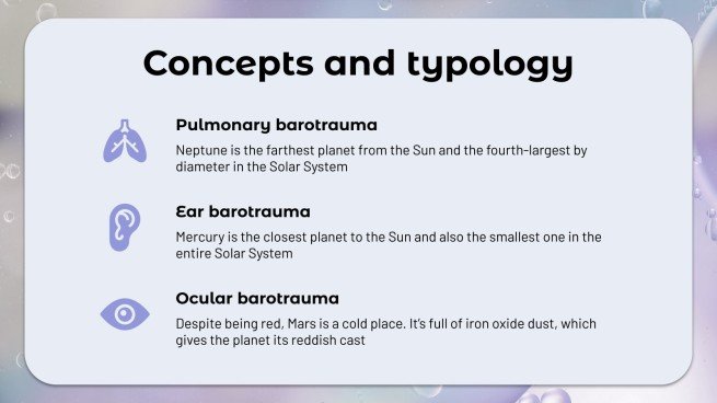 Diving Disorders: Barotrauma | Google Slides & PowerPoint