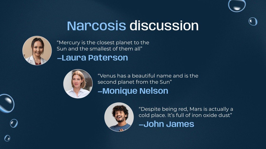 Nitrogen Narcosis Caused by Diving Case Report | Google Slides