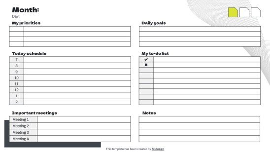 Long Term Level Planning for Business Presentation