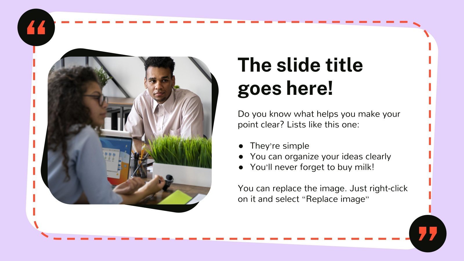 Call Out Slideshow Template Presentation
