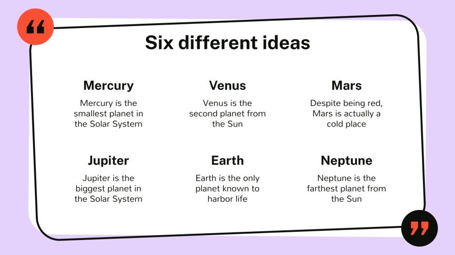 Call Out Slideshow Template Presentation