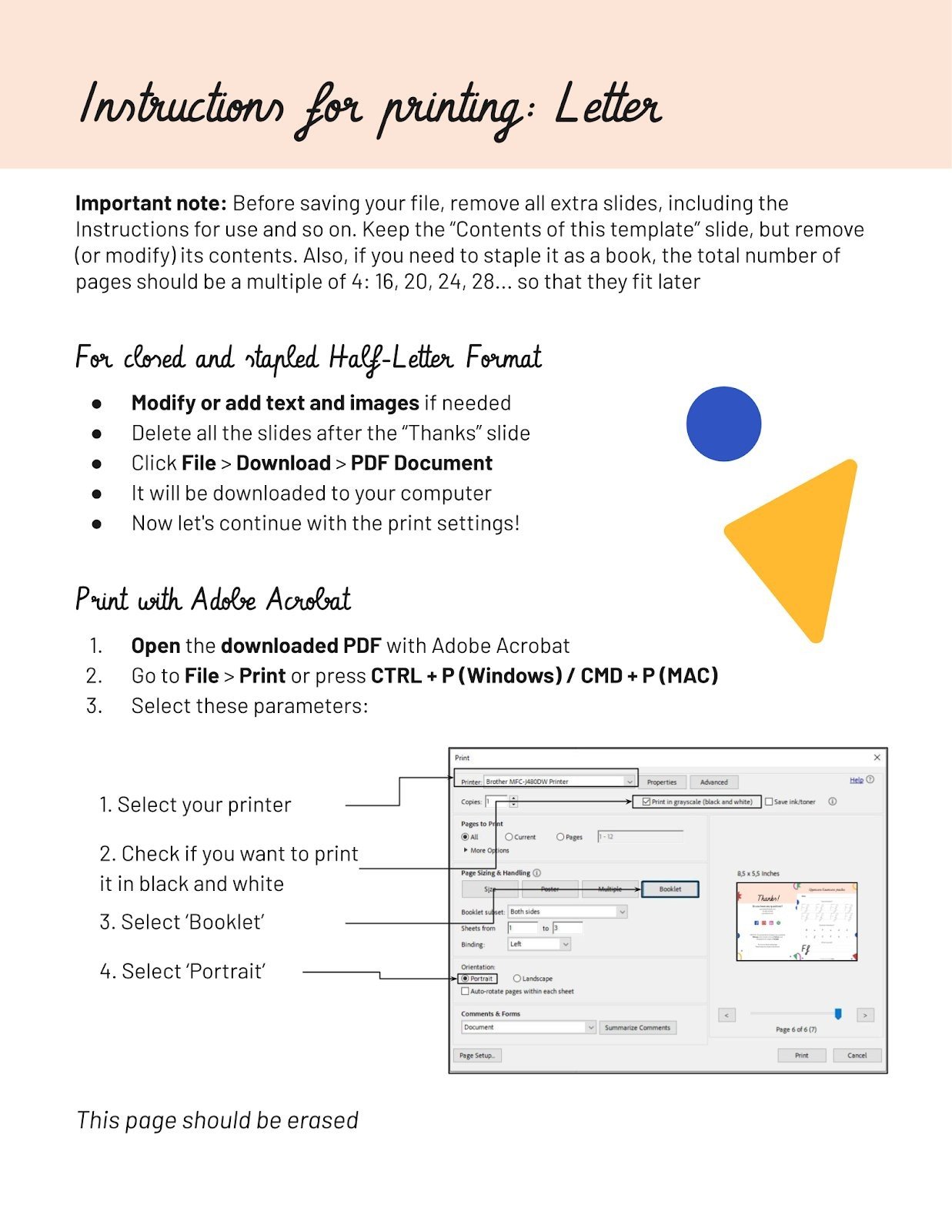 Cursive Handwriting Practice Handout Template