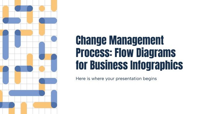 Change Management Process: Flow Diagrams Infographics