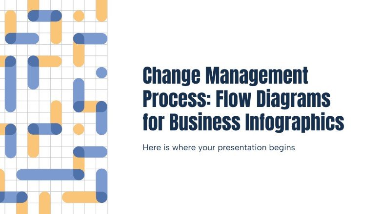 Change Management Process: Flow Diagrams Infographics