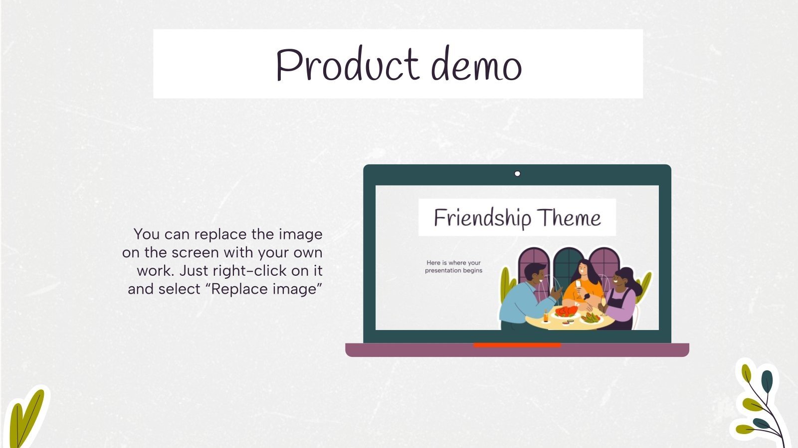 Friendship Theme Presentation