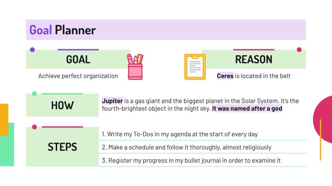 Monday Tasks Slides Presentation