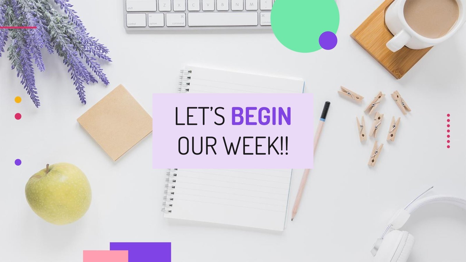 Monday Tasks Slides Presentation