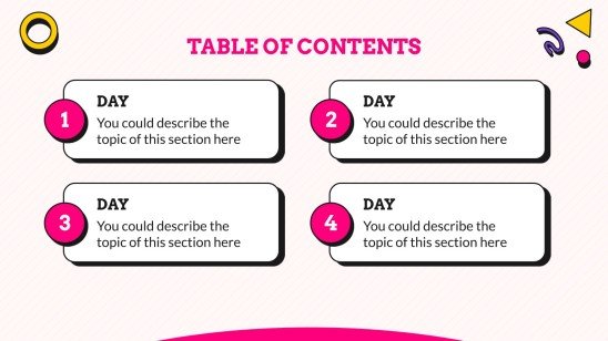 Wednesday Tasks Slides Presentation
