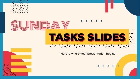 Sunday Tasks Slides Presentation