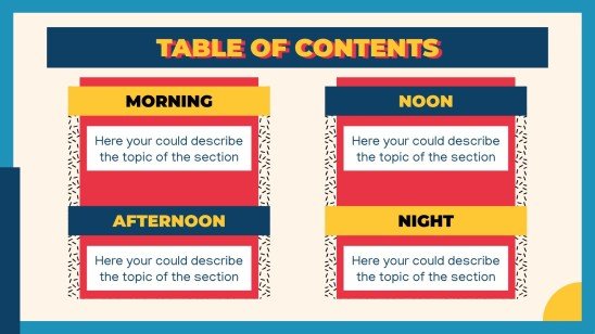 Sunday Tasks Slides Presentation
