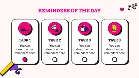 Wednesday Tasks Slides Presentation