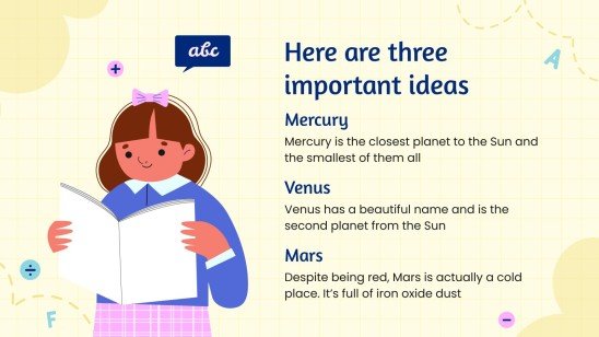 Third Grade Slideshow Template Presentation