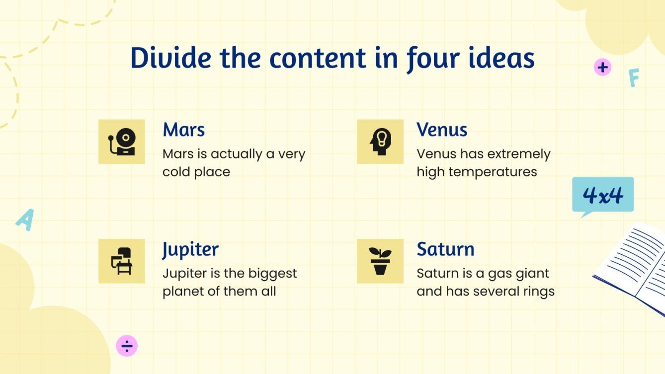 Third Grade Slideshow Template Presentation