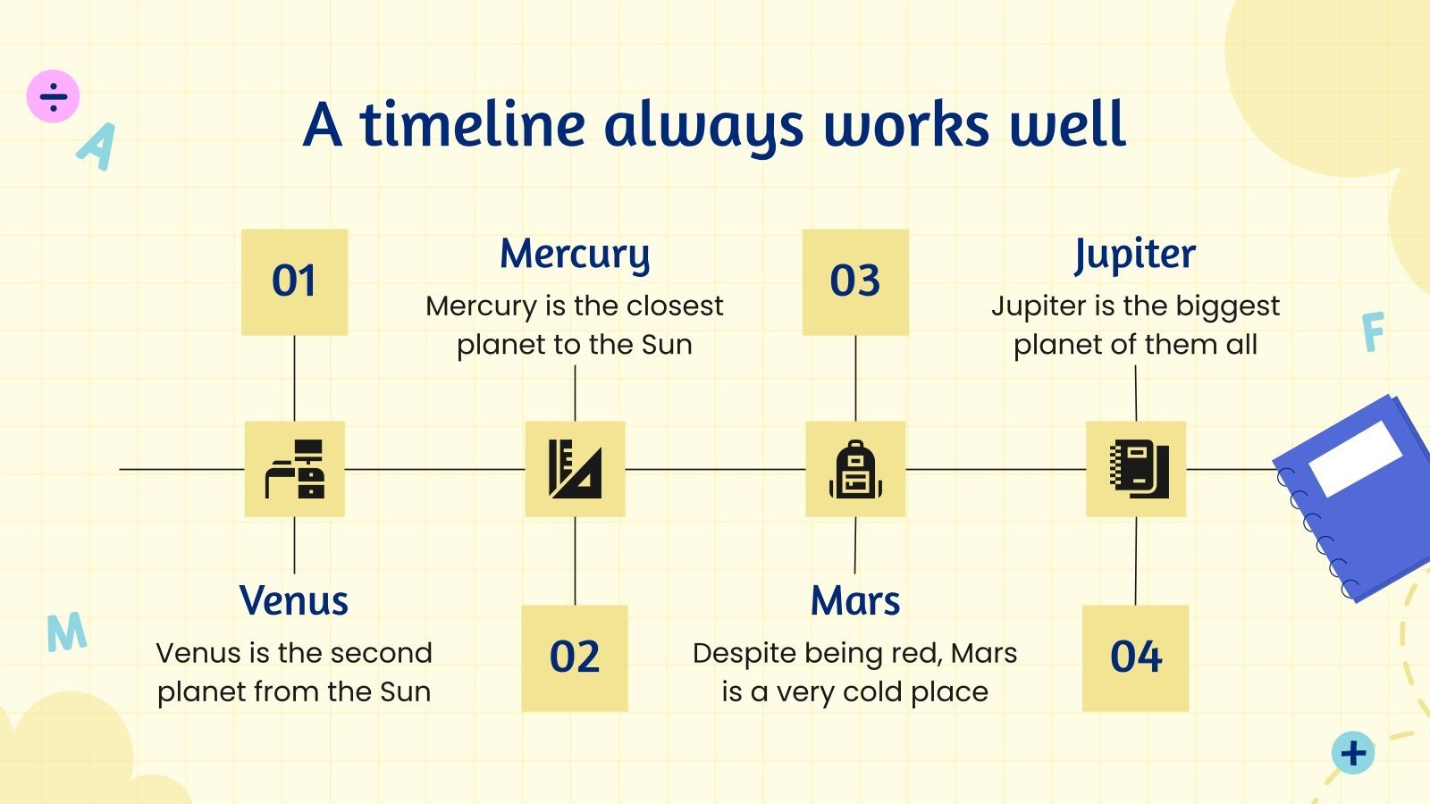 Third Grade Slideshow Template Presentation