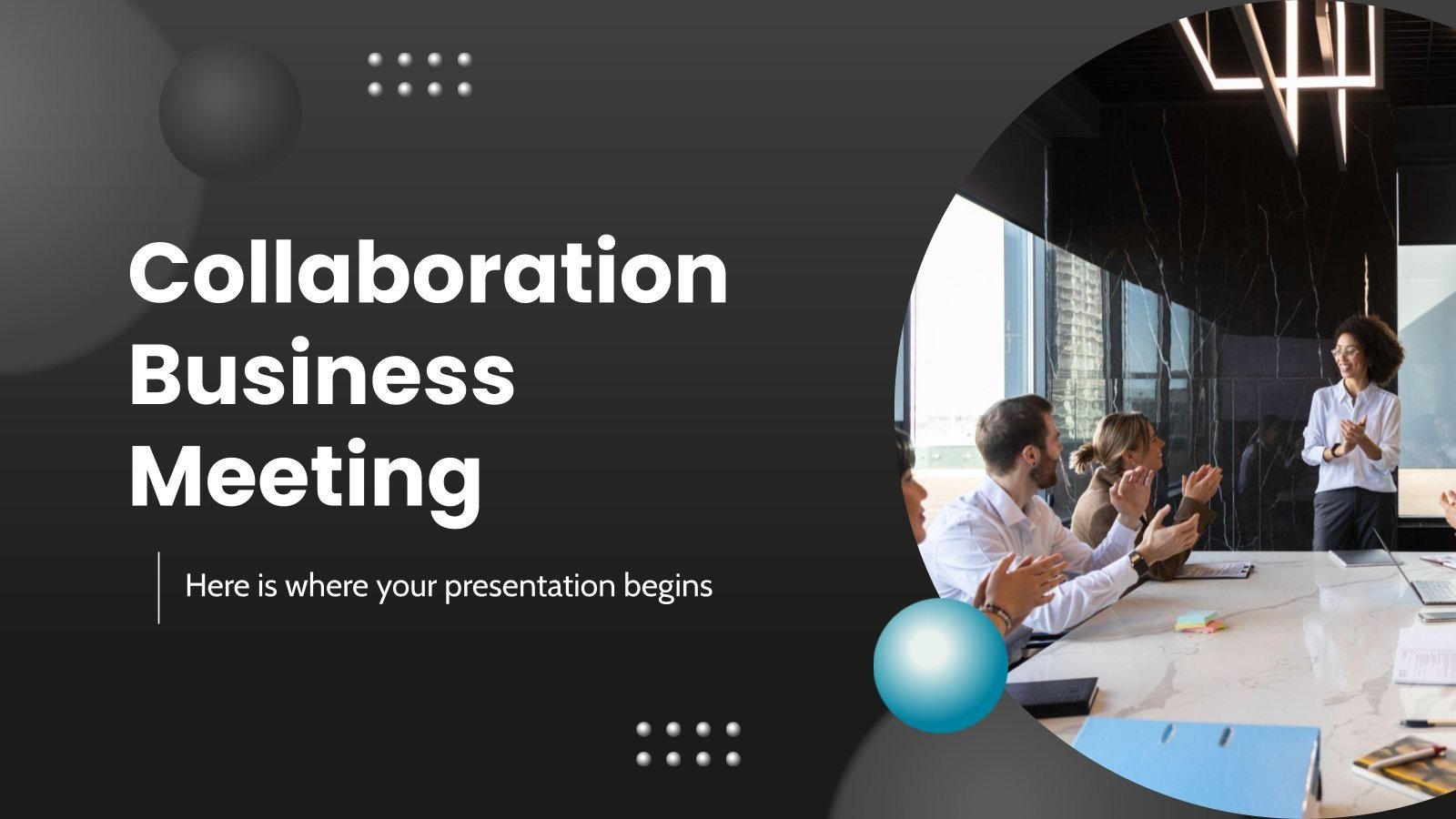 Collaboration Business Meeting Presentation