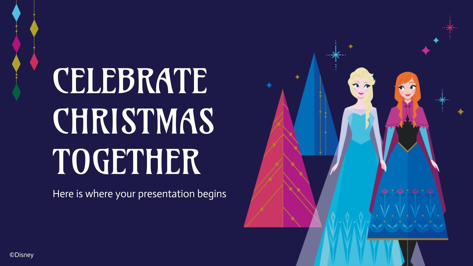 Frozen Christmas Presentation