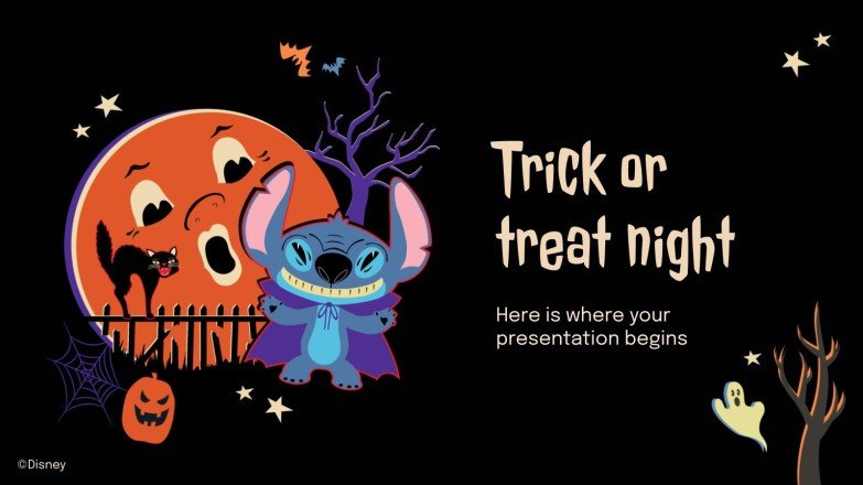 Plantillas PowerPoint y Google Slides de Lilo y Stitch