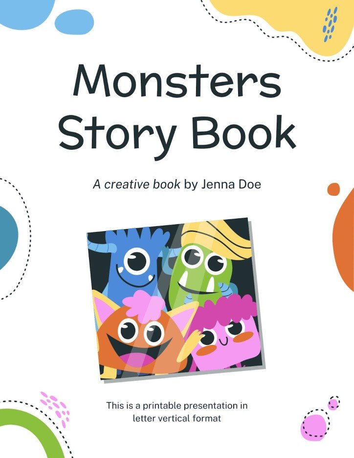 Monster Story Book Presentation