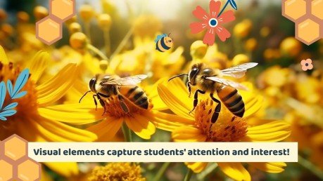 Bee Theme for Elementary Presentation