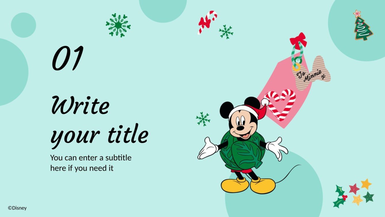 Mickey Christmas Presentation