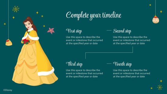 Disney Princess Christmas Presentation