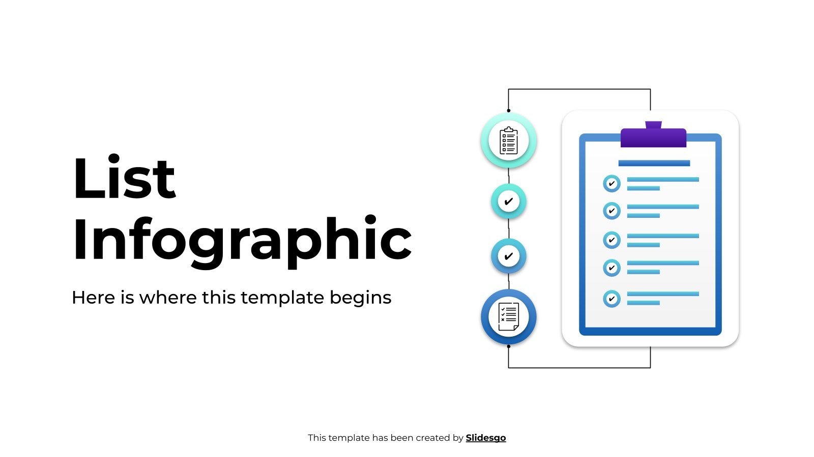 List Infographic Template