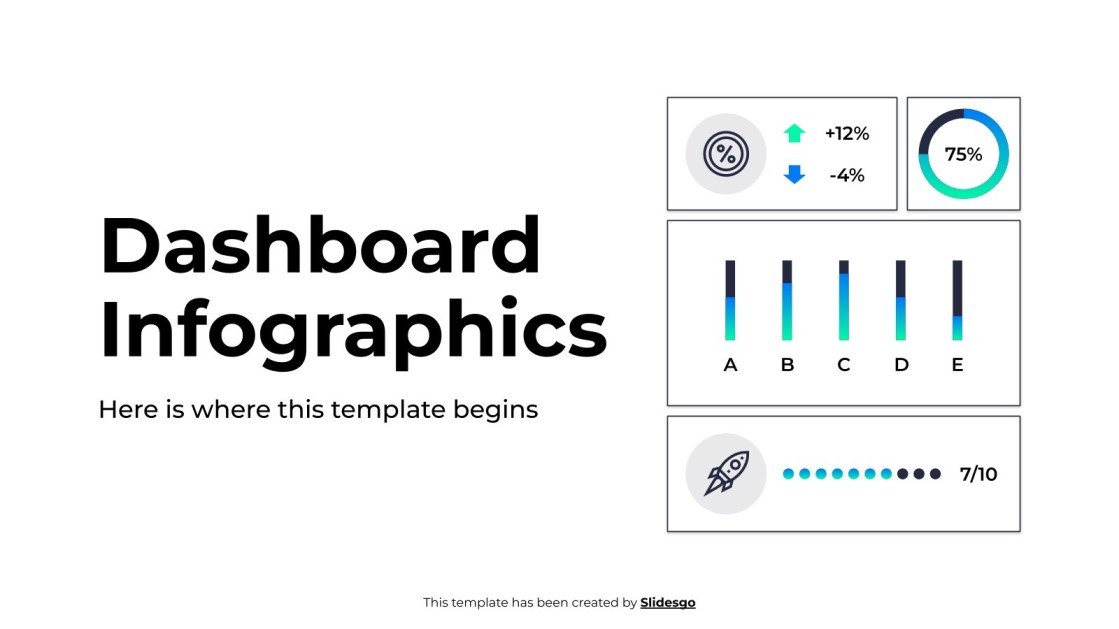 Dashboard Infographics Template