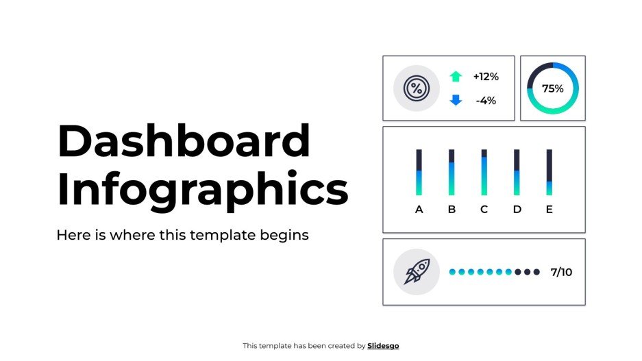 Dashboard Infographics Template