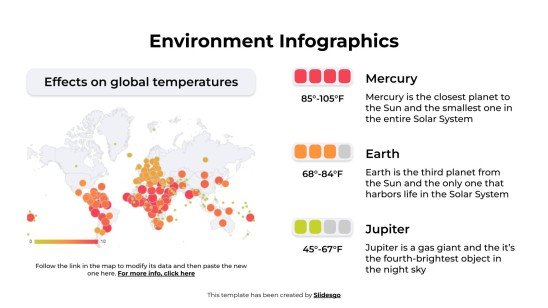 Environment Infographics Template