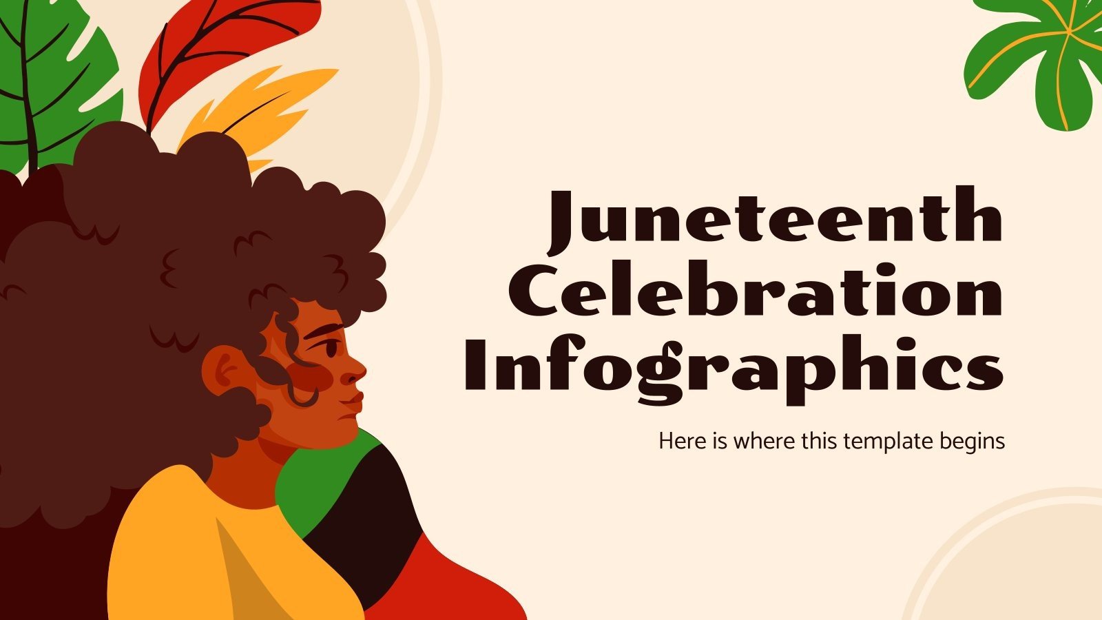 Juneteenth Celebration Infographics Template
