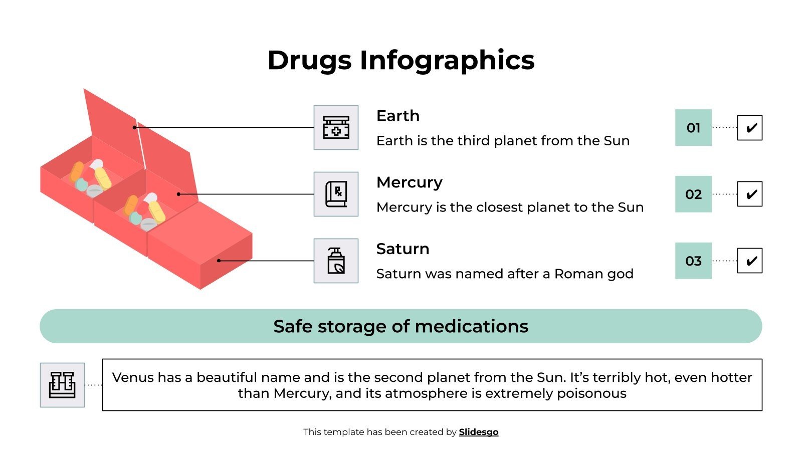 Drugs Infographics Template