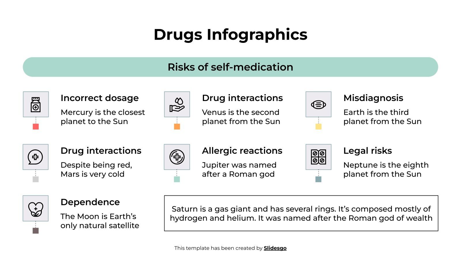 Drugs Infographics Template