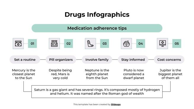 Drugs Infographics Template