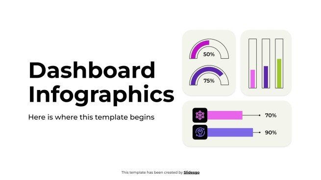Dashboard Infographics Template