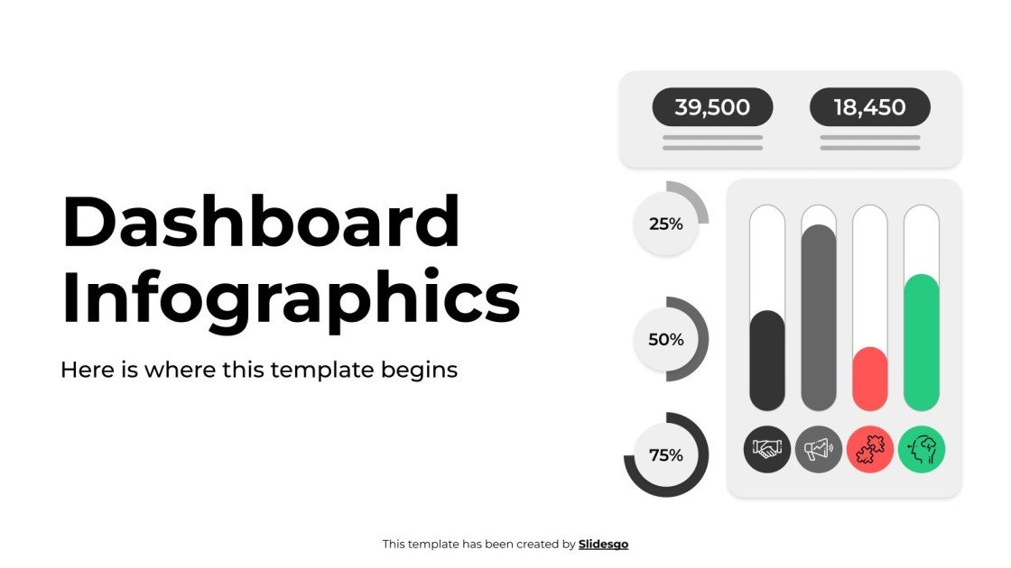 Dashboard Infographics Template