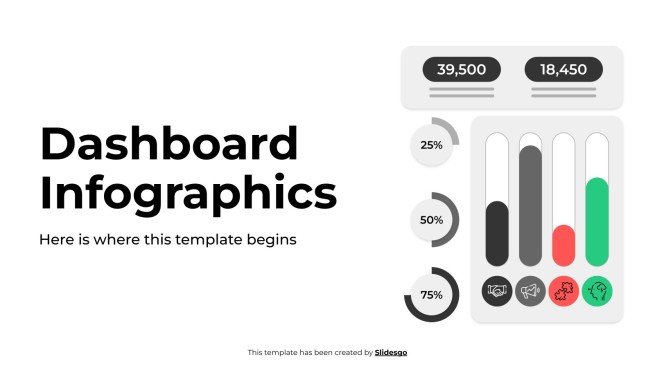 Dashboard Infographics Template