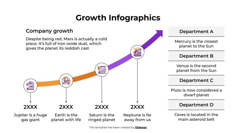 Growth Infographics Template